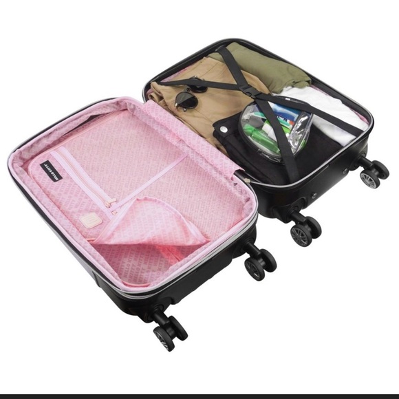 Sanrio | Bags | Hello Kitty 2 Hardsided Spinner Rolling Carryon Luggage ...